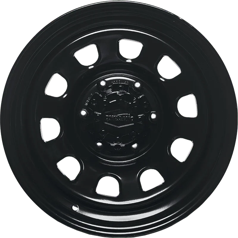 Dynamic Drift D Wheels in Satin Black Powder Coated 18 Inch – Brixton 4x4