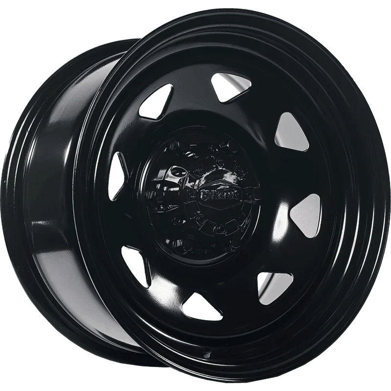 Dynamic Steel Sunraysia in Black Sizes 16" to 18" – Brixton 4x4