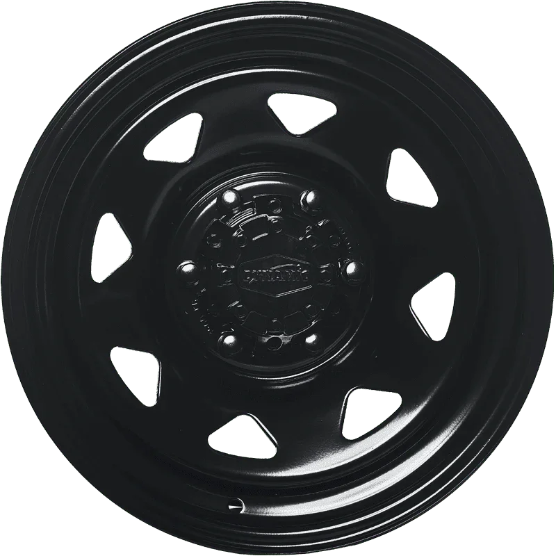 Dynamic Steel Sunraysia in Black Sizes 16" to 18" – Brixton 4x4