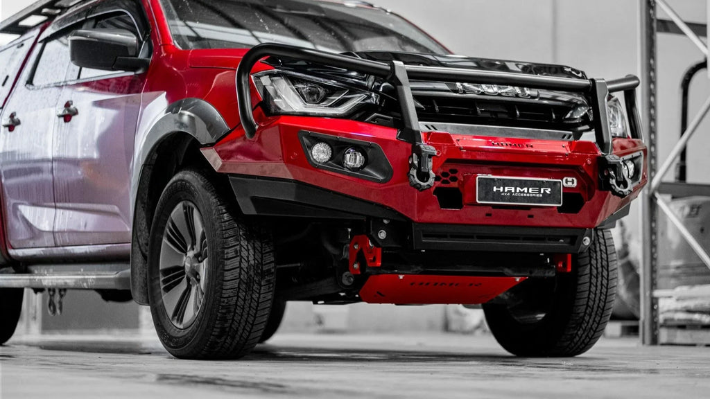 Hamer 4x4 King Prime Series Plus Bullbar to suit Isuzu D-Max 2021-2024 – Brixton 4x4