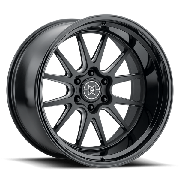 Method RAISED Wheels 802 in Double Black Milled – Brixton 4x4