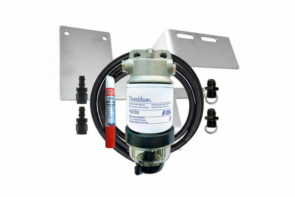 Pajero 3.2L Donaldson Dual Bracket Pre-Filter | Heavy Duty Kit ...