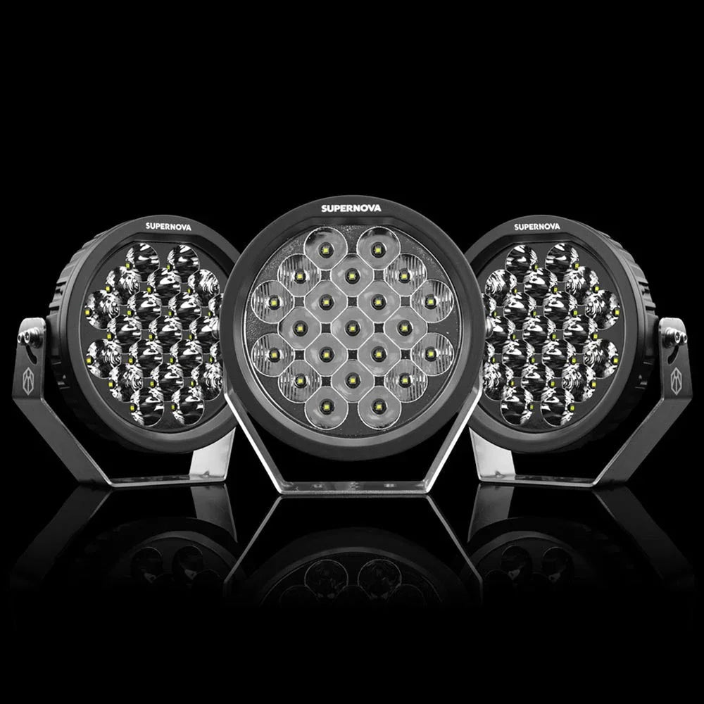 7 Inch LED Driving Lights - Intense V2.0 | Supernova Lighting – Brixton 4x4