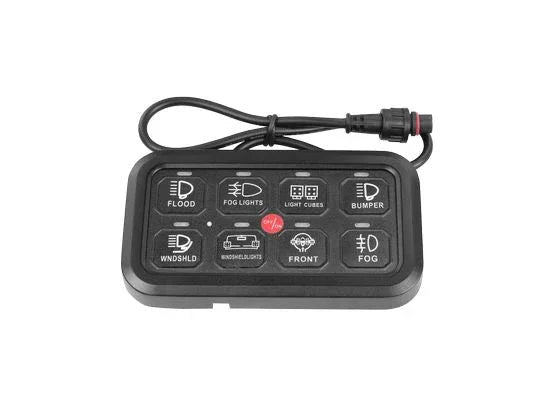 8 Way Switch Panel Module 9-30V Green | 4x4 & Camping Accessories ...