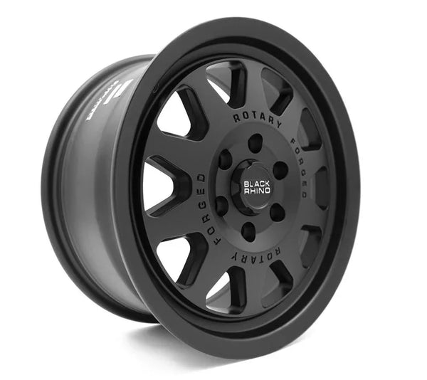 Black Rhino Stadium Wheels in Matte Black – Brixton 4x4
