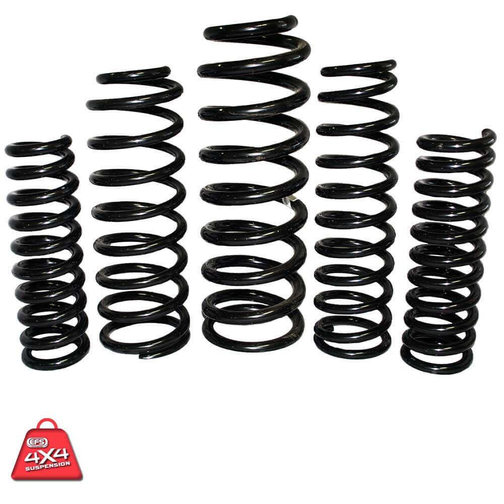EFS Front Coil Springs for Toyota Hilux & Prado 70kg to 100kg load bea ...