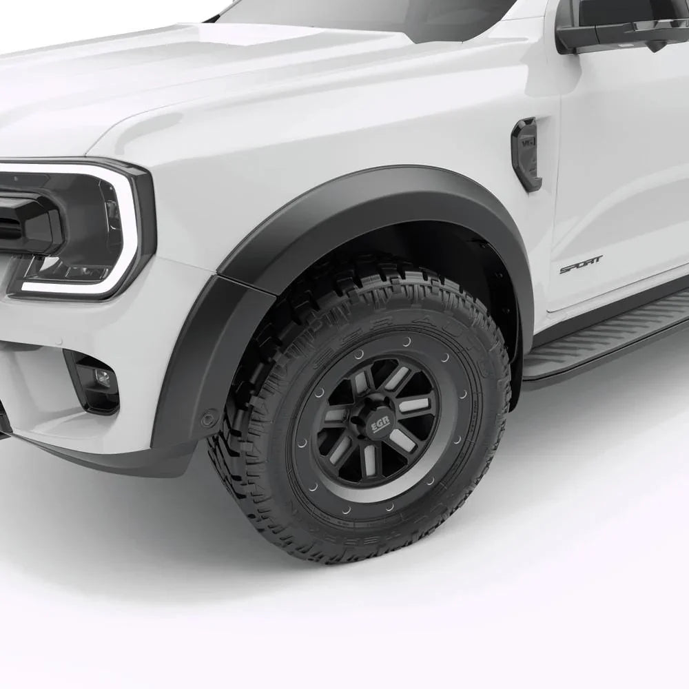 EGR Flares for Next Gen Ford Ranger Ultra Matte Black | Fast Delivery ...
