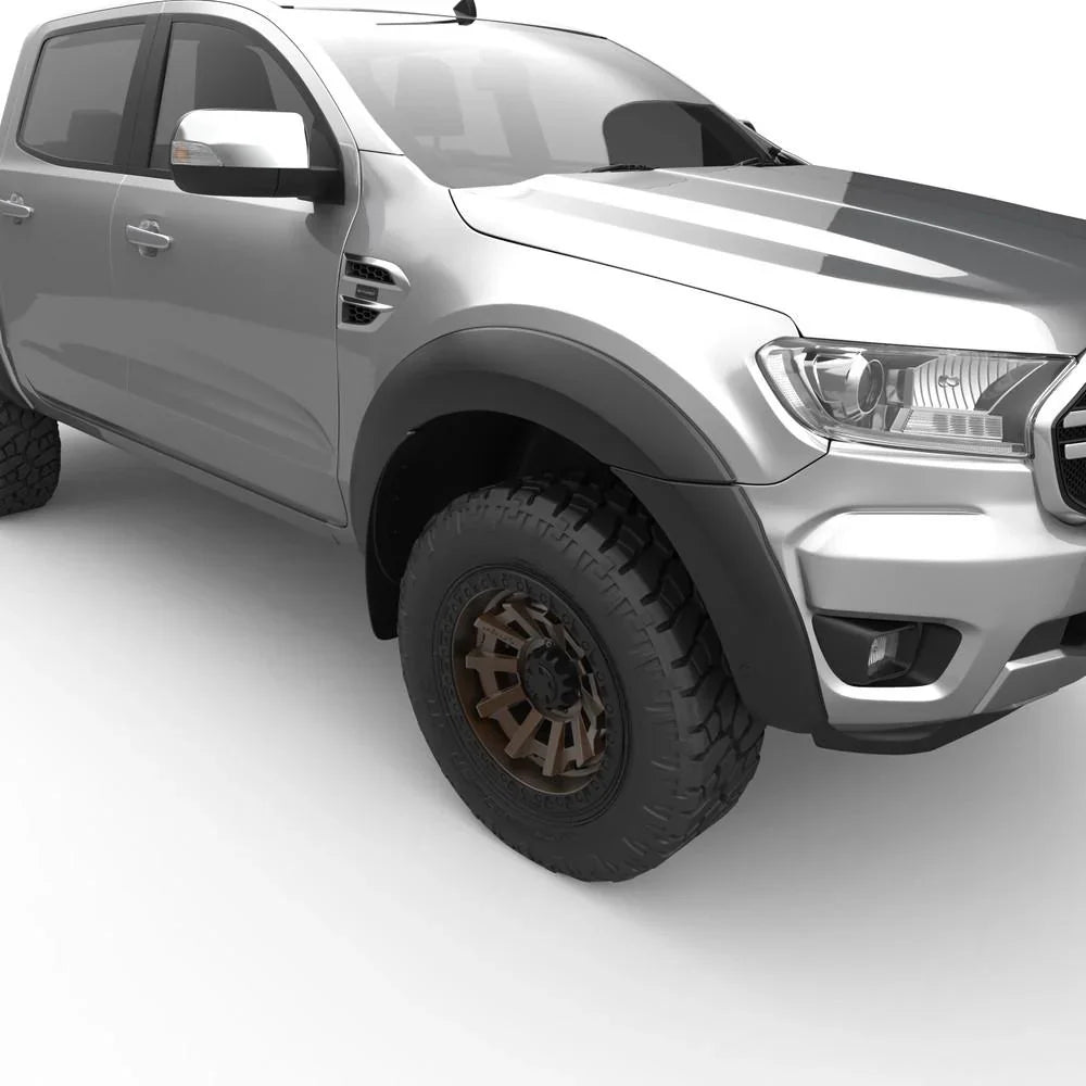 EGR Ford Ranger PX2 Fender Flares Colour Matched, Black & Bolts ...