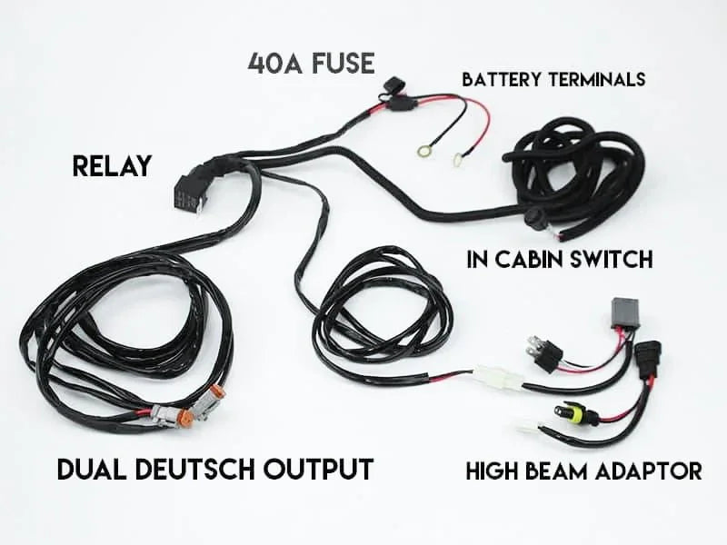 Fast Fit Dual Wiring Kit – Brixton 4x4