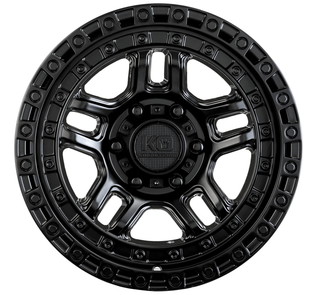 King OffRoad Wheels Barrett Satin Black Rims – Brixton 4x4