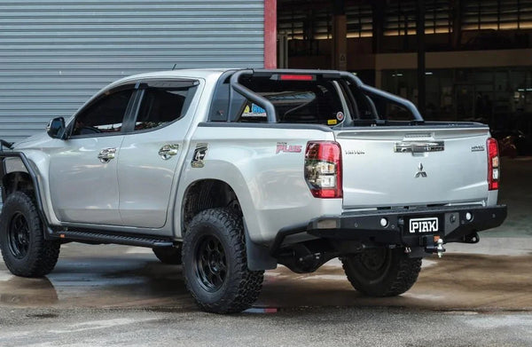 Piak Rear Bar MR Triton with Towbar & Side protection - Mitsubishi ...