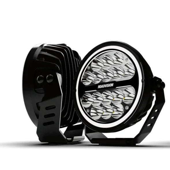 Roadvision Stealth 7" Halo Series Driving Spot Light - Single Light ...