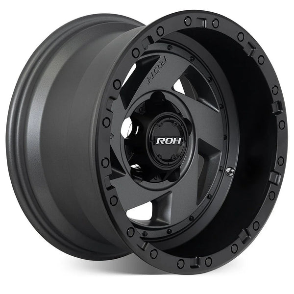 ROH Vulcan Wheels Rims in Matte Black – Brixton 4x4