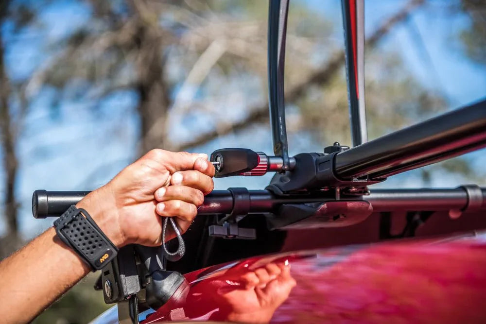 Yakima Bike Roof Rack FrontLoader with Locks – Brixton 4x4